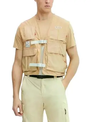Columbia Multi-pocket Belted Jacket - Neutrals