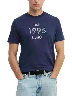 Liu Jo Logo-print T-shirt - Blue