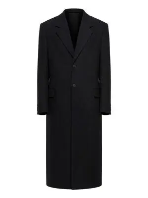 THE ROW Buttoned Coat - Black