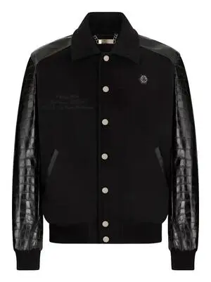 Philipp Plein Bomber Jacket - Black