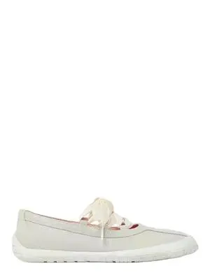 Camper Ribbon Leather Ballet Flats - Neutrals