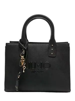 Liu Jo Small Logo-embossed Tote Bag - Black