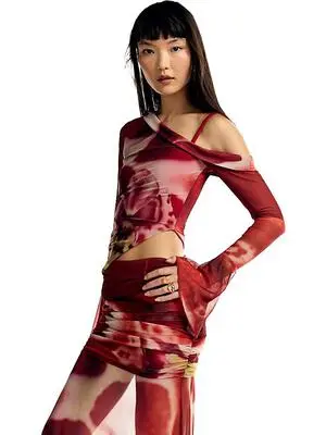 FENERS Susurro Maxi Skirt Set - Blush