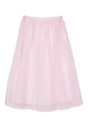 Cecilie Bahnsen Midi Skirt - Rosa