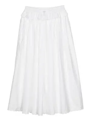 Cecilie Bahnsen Cbdalia Skirt Bianco