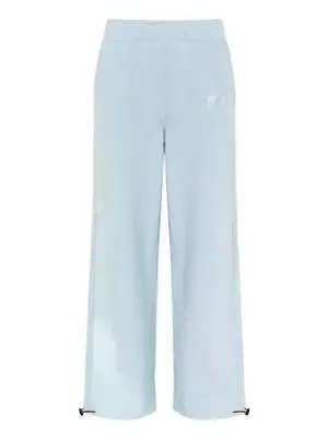 Versace Logo Trousers - Blue