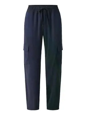 Derek Lam 10 Crosby Kamaria Cargo-pockets Trousers - Blue