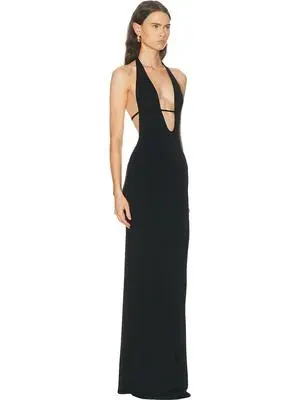 Eterne Gigi Maxi Dress - Black