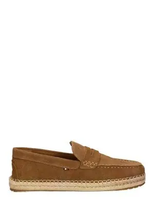 Tommy Hilfiger Suede Espadrilles - Brown