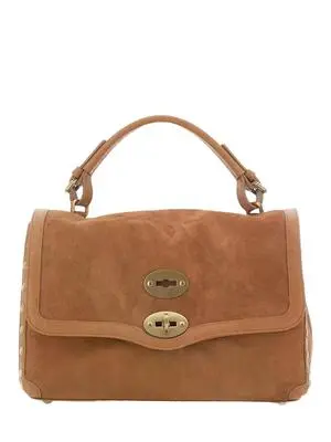 ZANELLATO Postina Studded Satchel Neutrals