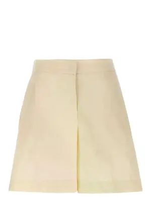 KAOS Elasticated-Waist Shorts Neutrals