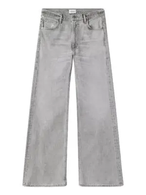 Citizens Of Humanity Wide Leg Jeans - Grey