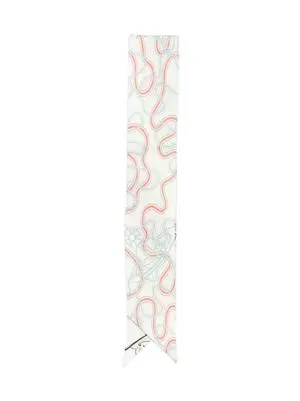 VIVIENNE WESTWOOD Graphic Scarf - Neutrals