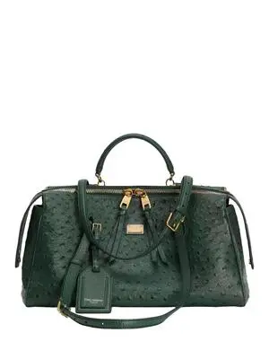Dolce & Gabbana Vittoria Zip-fastening Handbag - Green