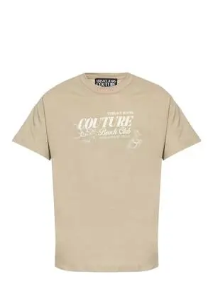 Versace Graphic T-shirt - Neutrals
