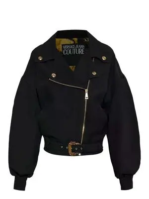 VERSACE Belted Jacket