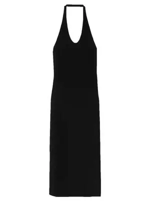 TOTEME Halterneck Midi Dress - Black