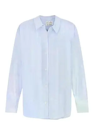 MC2 SAINT BARTH Striped Embroidered Shirt