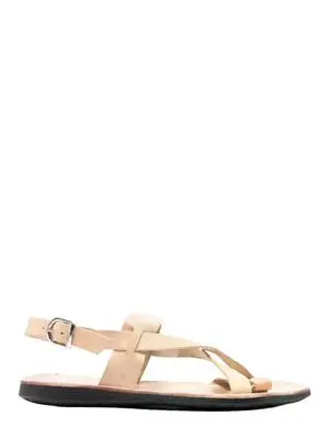 BRADOR Flat Strap Sandals - Neutrals