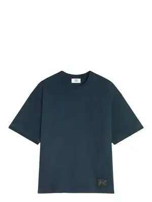 Maison Kitsuné Patch T-shirt - Blue