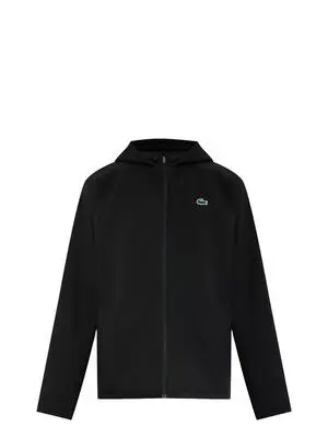 Lacoste Zip-up Hoodie - Black