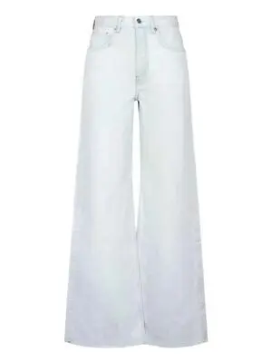 ANINE BING Lewis Frayed Jeans