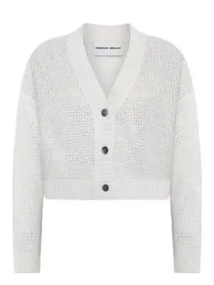 EMERSON RENALDI Button Knitted Cardigan - White