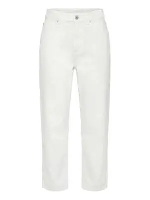 Brunello Cucinelli Cotton Denim Jeans - Neutrals