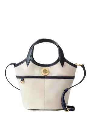 Veronica Beard Anchor Canvas Tote Neutrals