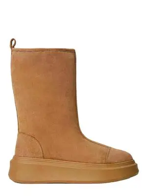 TWINSET Platform Boots - Neutrals