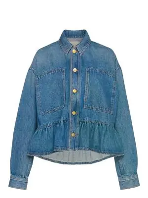 Ulla Johnson Arquette Denim Jacket - Blue