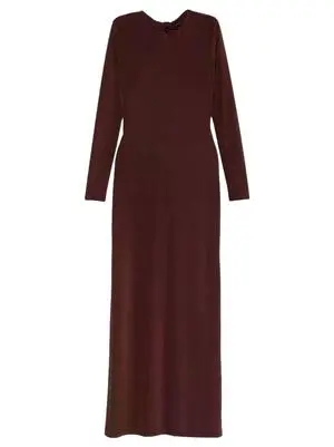 Raquel Diniz Carolyne Open-back Dress - Brown