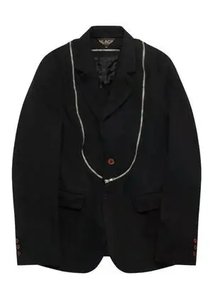 Comme Des Garçons Zipped Jacket - Black
