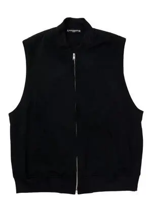 MASTERMIND WORLD Skull Ribbed Gilet - Black