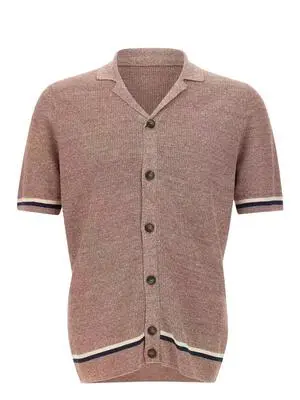 GRAN SASSO Knitted Shirt - Brown