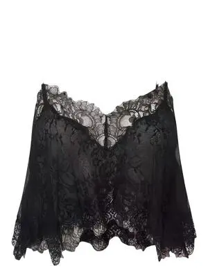 LOVESHACKFANCY Lace-Detail Blouse