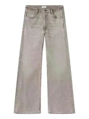 Citizens Of Humanity Wide Leg Jeans - Grey