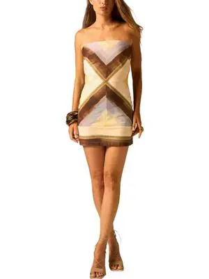 JBQ JBQ Strapless Mini Dress