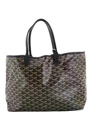 Goyard Saint Louis Coated Canvas Pm Tote Bag - Black