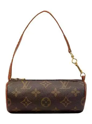 LOUIS VUITTON 1990-2010 Monogram Papillon Pochette - Brown