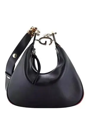 Gucci Attache Leather Small Crossbody Bag - Black