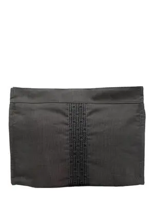 Hermès 1990-2010 Herline Clutch Bag - Grey