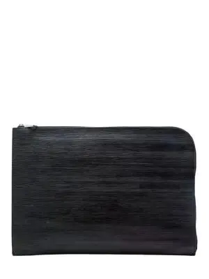 LOUIS VUITTON 2013 Epi Pochette Jour Gm Clutch - Black