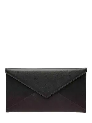 Prada Saffiano Envelope Pouch - Black