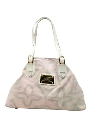 LOUIS VUITTON 2008 Monogram Tahitienne Cabas Pm Tote Bag - Pink