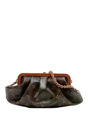 LOUIS VUITTON 2020 Monogram Reverse Boursicot Ew Crossbody Bag - Brown