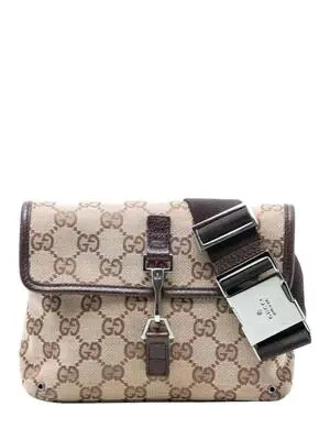 Gucci Gg Canvas Jackie Belt Bag - Neutrals