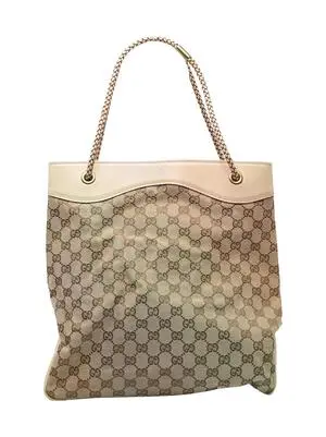 Gucci Gg Canvas Gifford Tote Bag - Neutrals