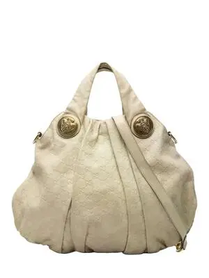 Gucci 2000-2015 Large Sissima Hysteria Satchel - Brown