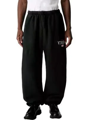 WILLY CHAVARRIA Elasticated-waistband Track Pants - Black